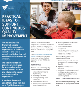 Factsheet – Page 7 – Early Education Leaders Peer Network