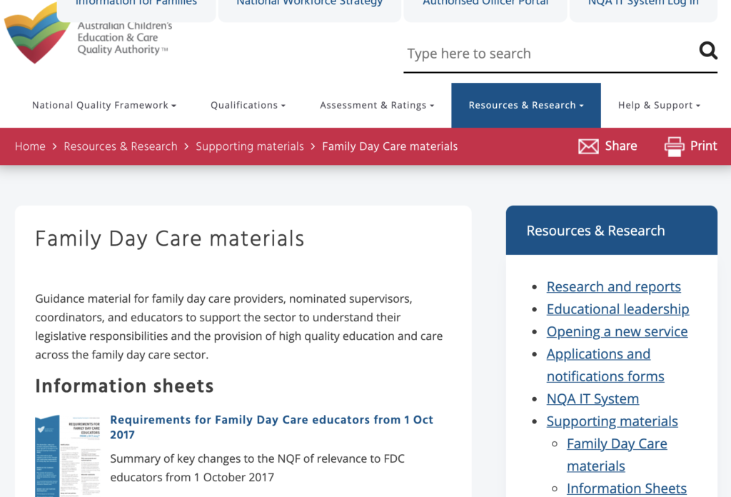 ACECQA – Early Education Leaders Peer Network